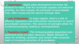 over exploitation of ground water hydrology.pptx