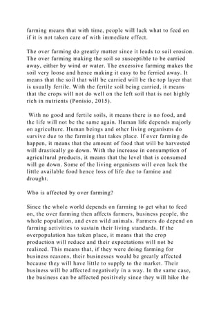 OVER FARMING PRACTICEOVER FARMING PRACTICEIntroduction.docx