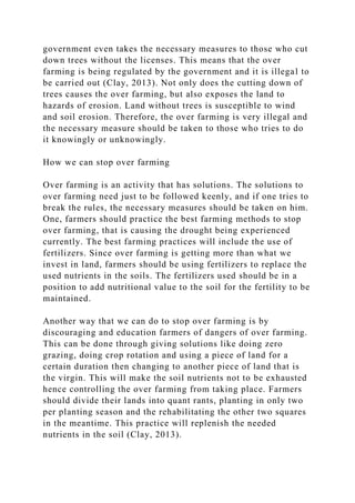 OVER FARMING PRACTICEOVER FARMING PRACTICEIntroduction.docx