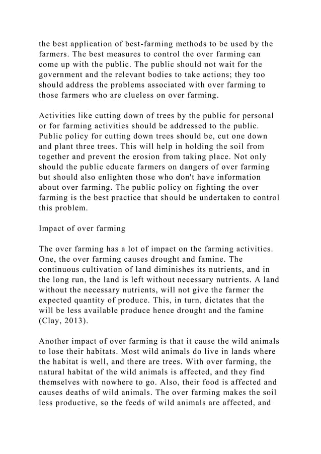 OVER FARMING PRACTICEOVER FARMING PRACTICEIntroduction.docx