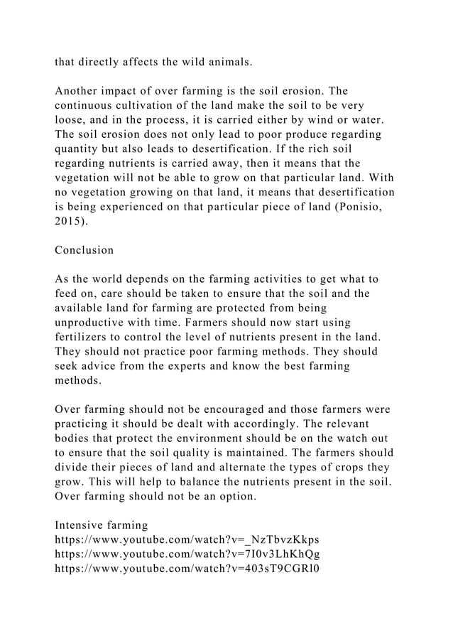 OVER FARMING PRACTICEOVER FARMING PRACTICEIntroduction.docx