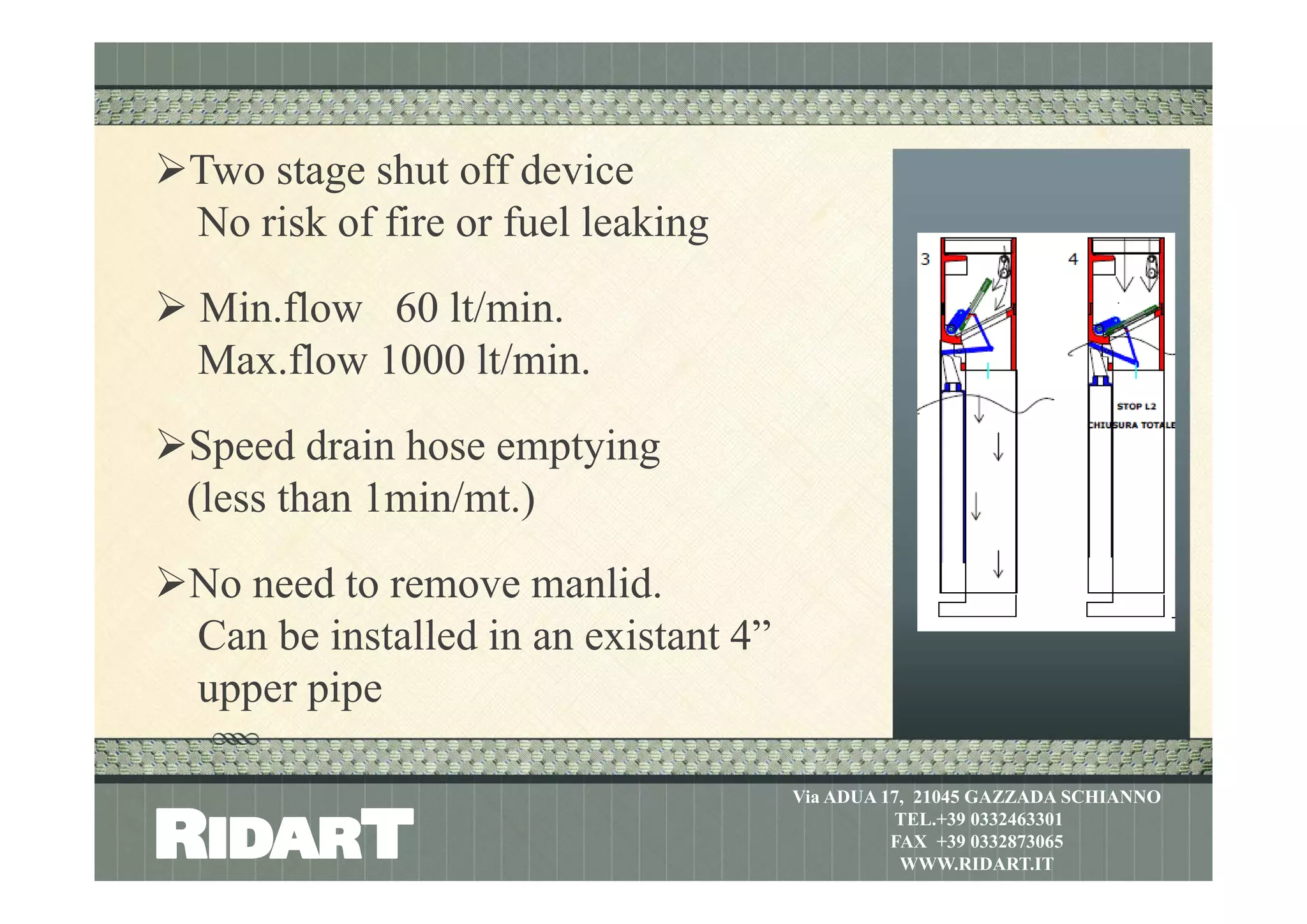 Overfill prevention valve 442 ridart | PPT