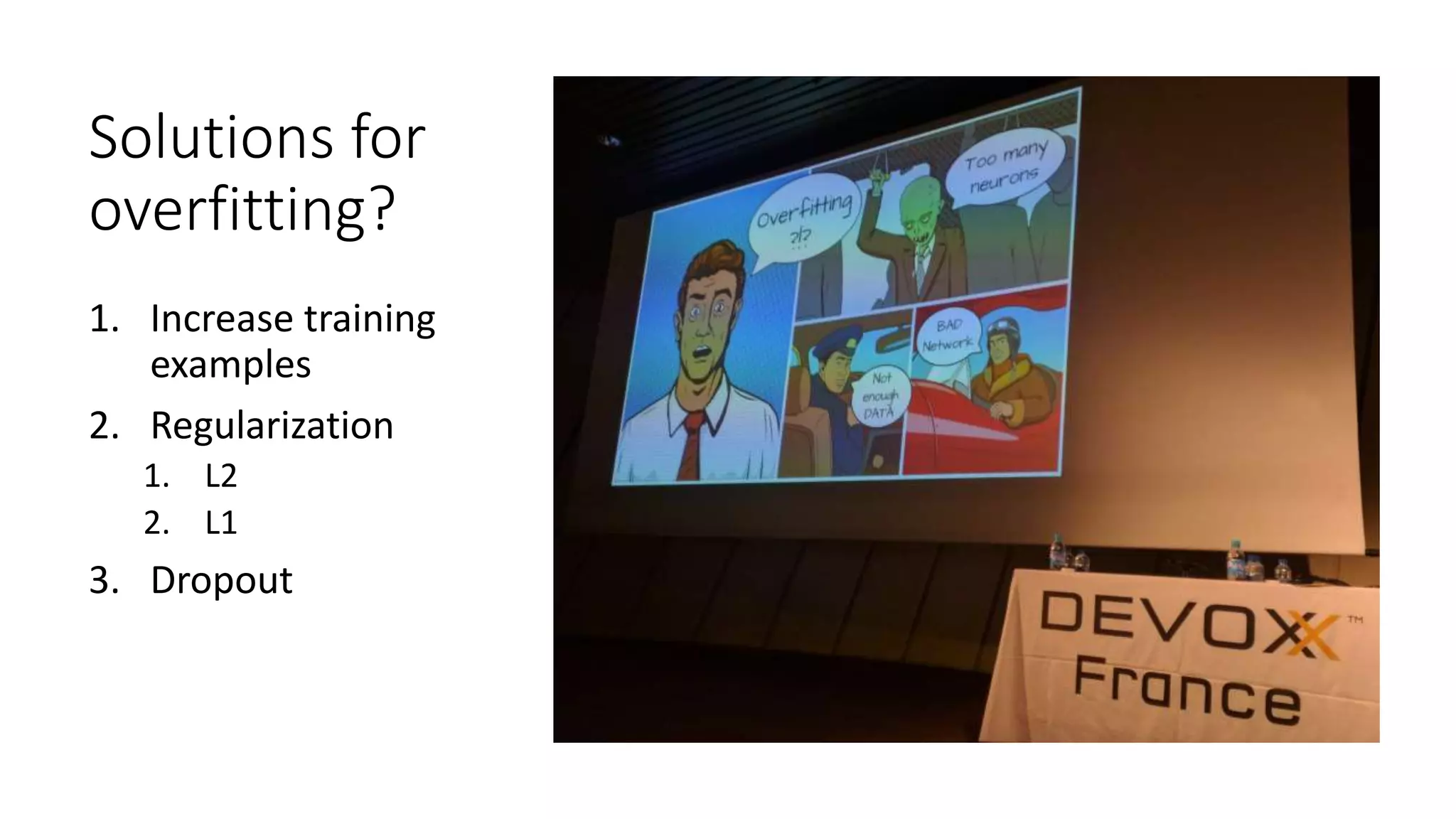 Deep learning: Overfitting , underfitting, and regularization | PPTX