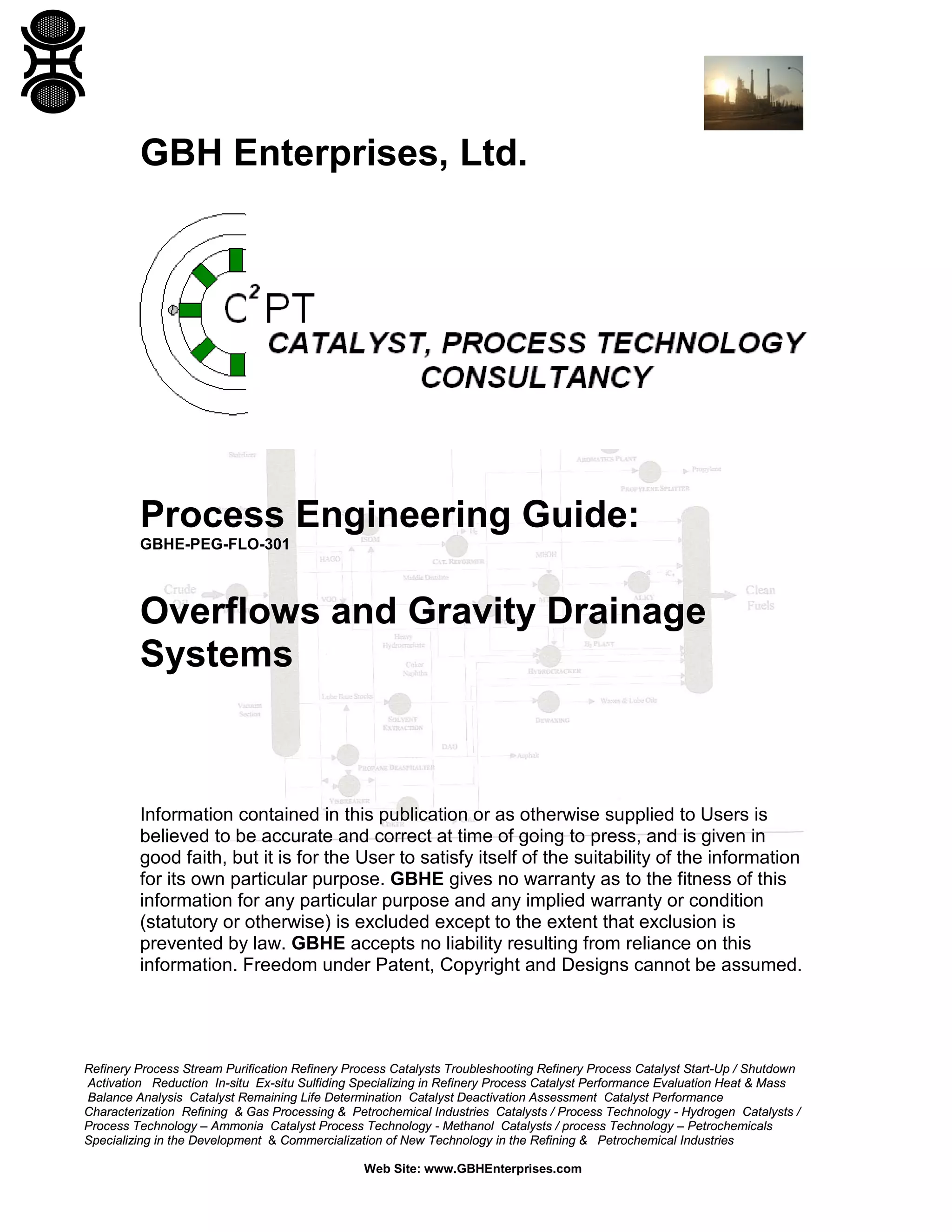 Overflows and Gravity Drainage Systems | PDF