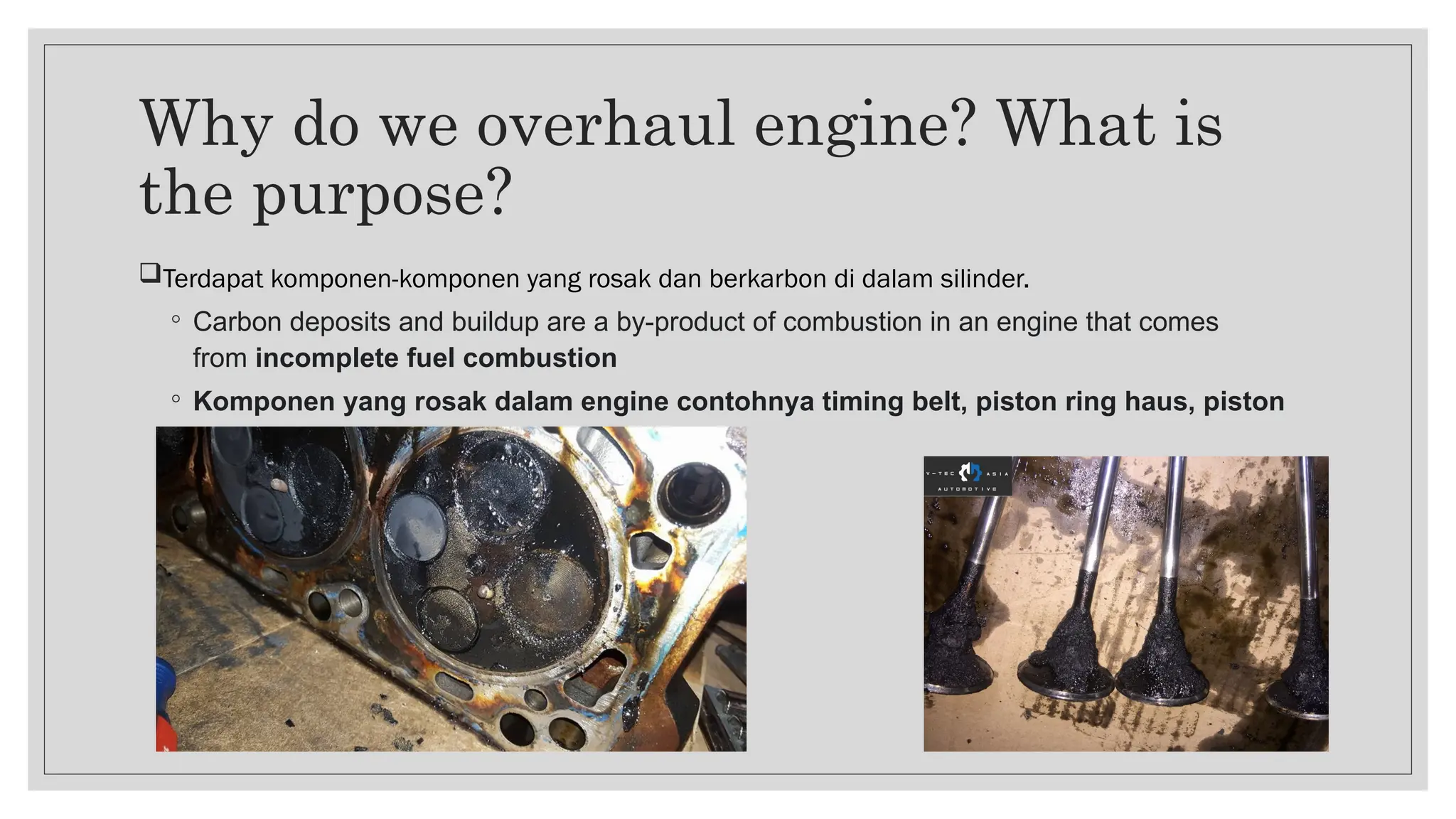 Overhaul Engine & Valve & Valve & Valve. | PPT | Free Download