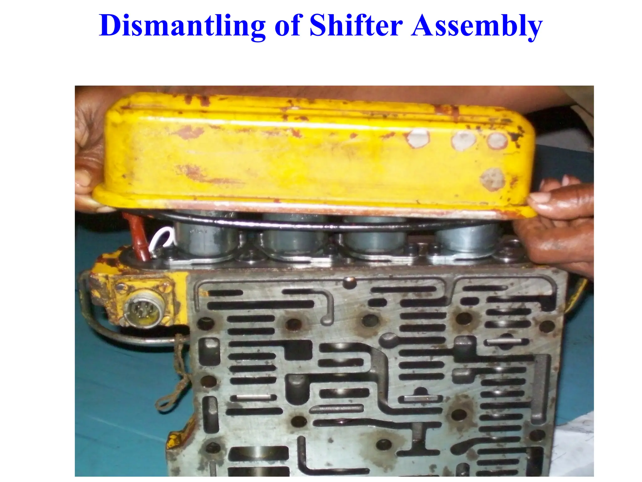 Overhauling of ZF Gear Box. It is a hydrodynamic gearbox. | PPT