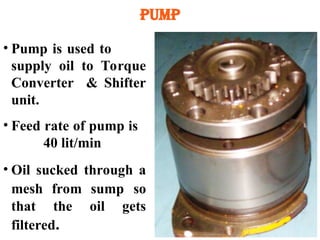 Overhauling of ZF Gear Box. It is a hydrodynamic gearbox. | PPT