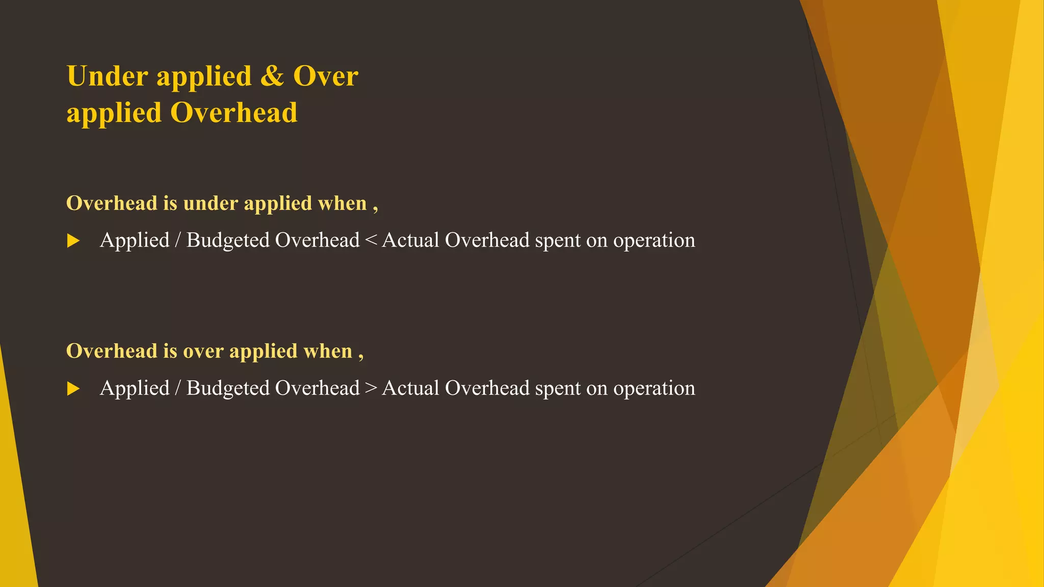 Overhead-Costing | PPTX