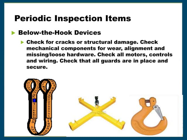 Overhead-Cranes safety training.ppt | Logistics | Business