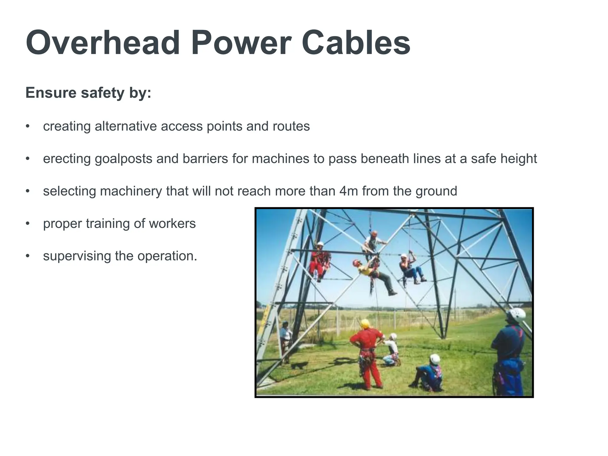 Overhead-Power-Cables classroom presentation | PPT