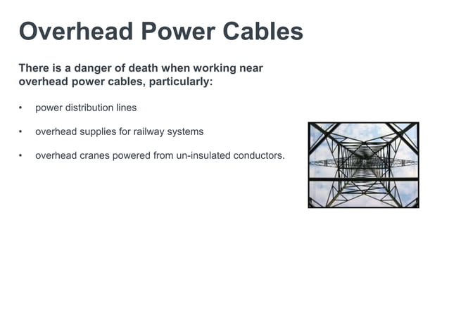 Overhead-Power-Cables classroom presentation | PPT