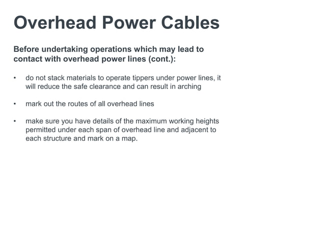 Overhead-Power-Cables classroom presentation | PPT