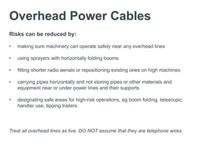 Overhead-Power-Cables classroom presentation | PPT