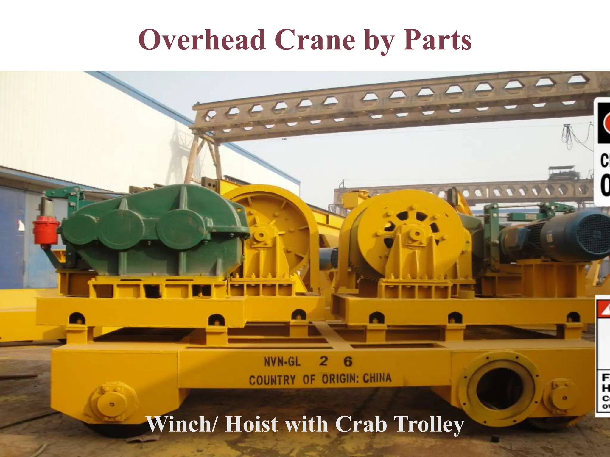 Overhead Crane Safety Training for third party especially in uae ...