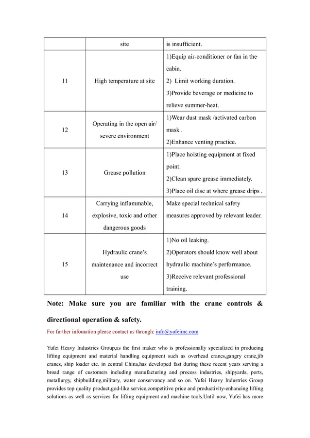 Overhead crane risk assessment | PDF | Manufacturing Industry | Industries