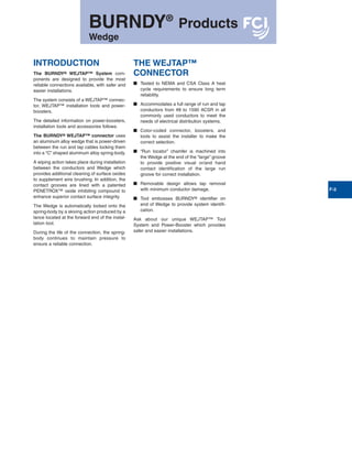 Overhead Line Burndy Wedge Tools | PDF