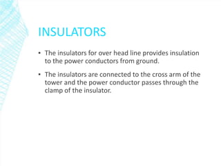 Over Head Line Insulators : Presentation Topic in Electrical ...
