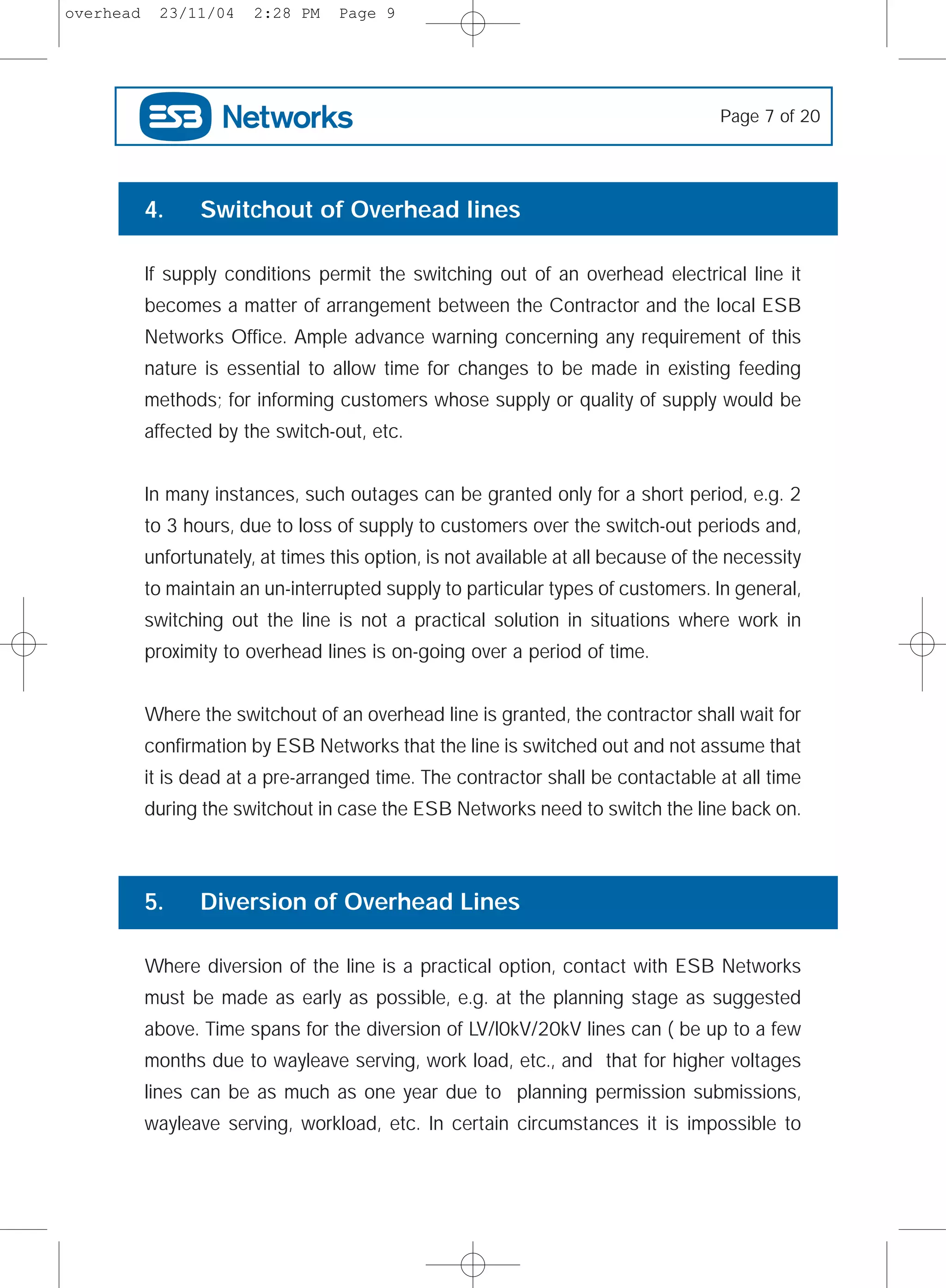 Overhead lines electrical_hazards | PDF