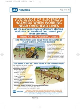 Overhead lines electrical_hazards | PDF