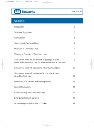 Overhead lines electrical_hazards | PDF