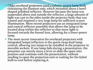 Overhead projector getes | PPTX
