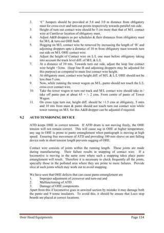 Overhead railway traction | PDF