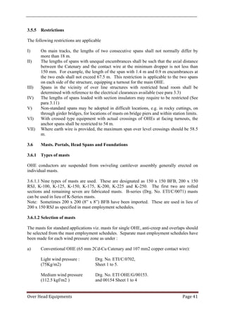Overhead railway traction | PDF