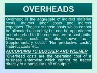 Overheads | PPTX