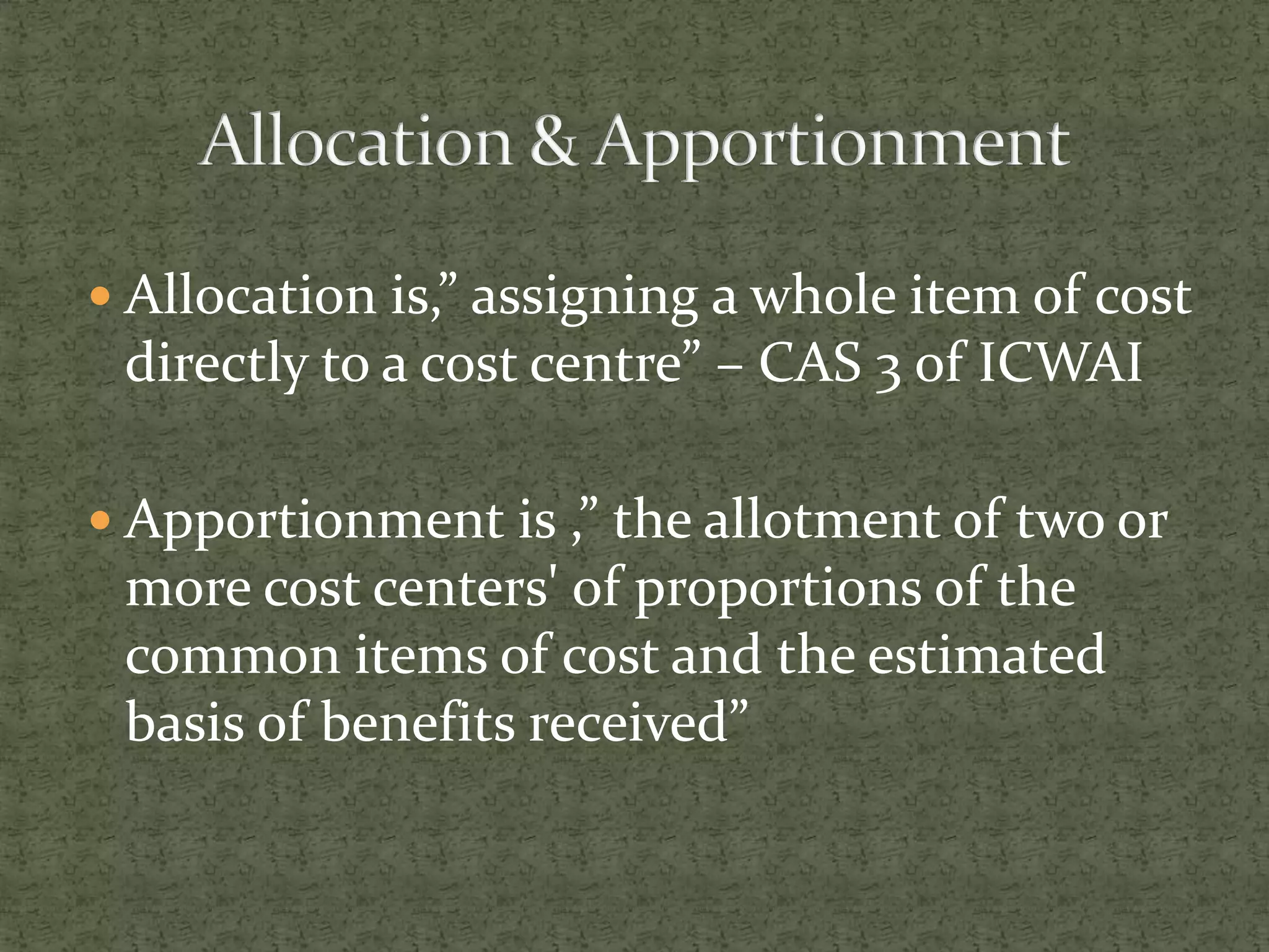 Overheads in Cost Accounting-B.V.Raghunandan | PPTX