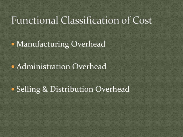 Overheads in Cost Accounting-B.V.Raghunandan | PPTX