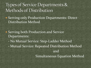 Overheads in Cost Accounting-B.V.Raghunandan | PPTX