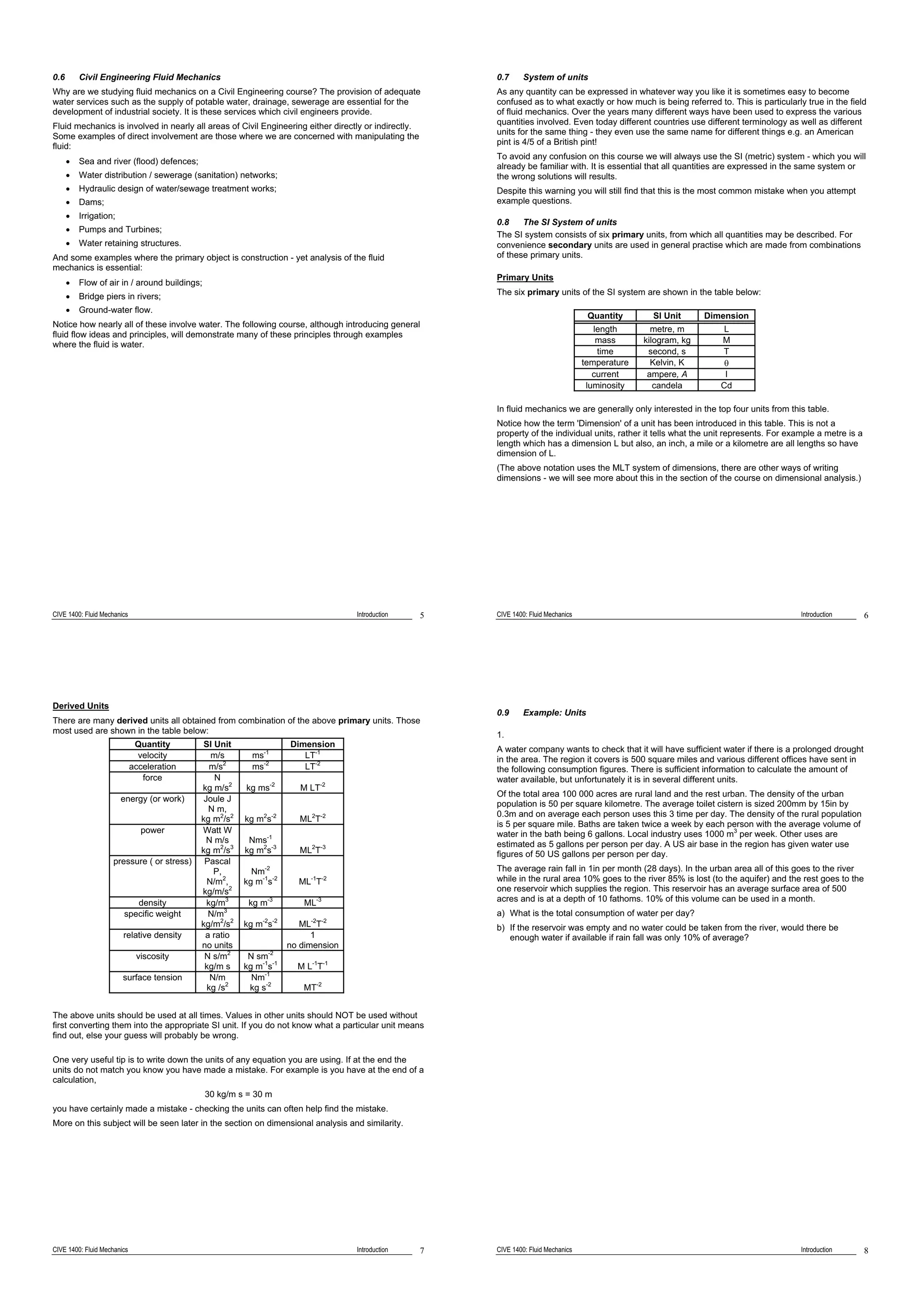 fluid mechanics | PDF