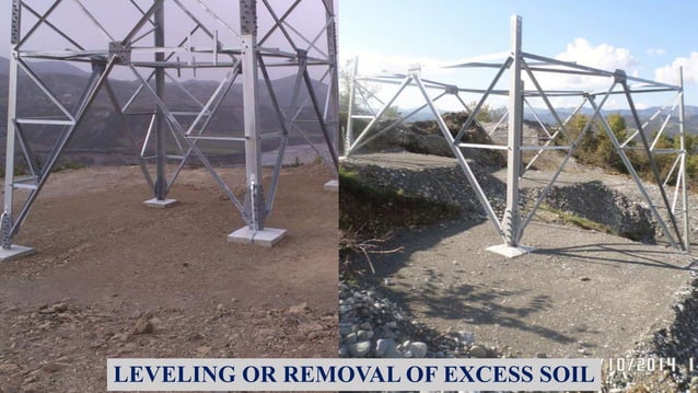 Overhead transmission lines_ Foundation.pptx | Civil Engineering ...