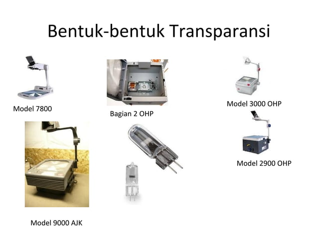 Overhead transparency (oht) | PPT