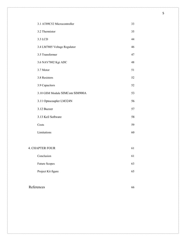 Overheat and smoke detection with gsm | PDF