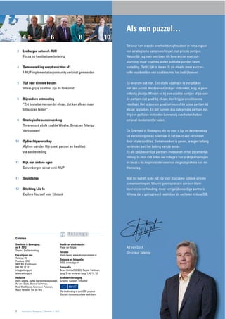 Telengy Magazine Overheid in Beweging - De Verbinding | PDF