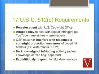 Overview of DMCA law | PPTX