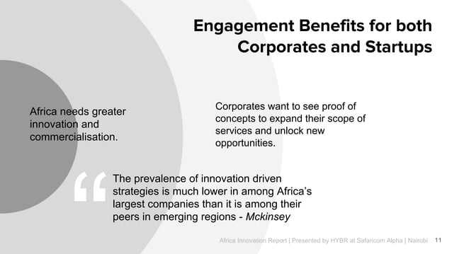 Africa Innovation Report Highlights | PPT