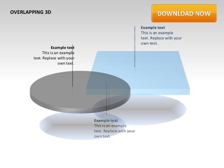 Overlapping 3D Shapes by Slideshop