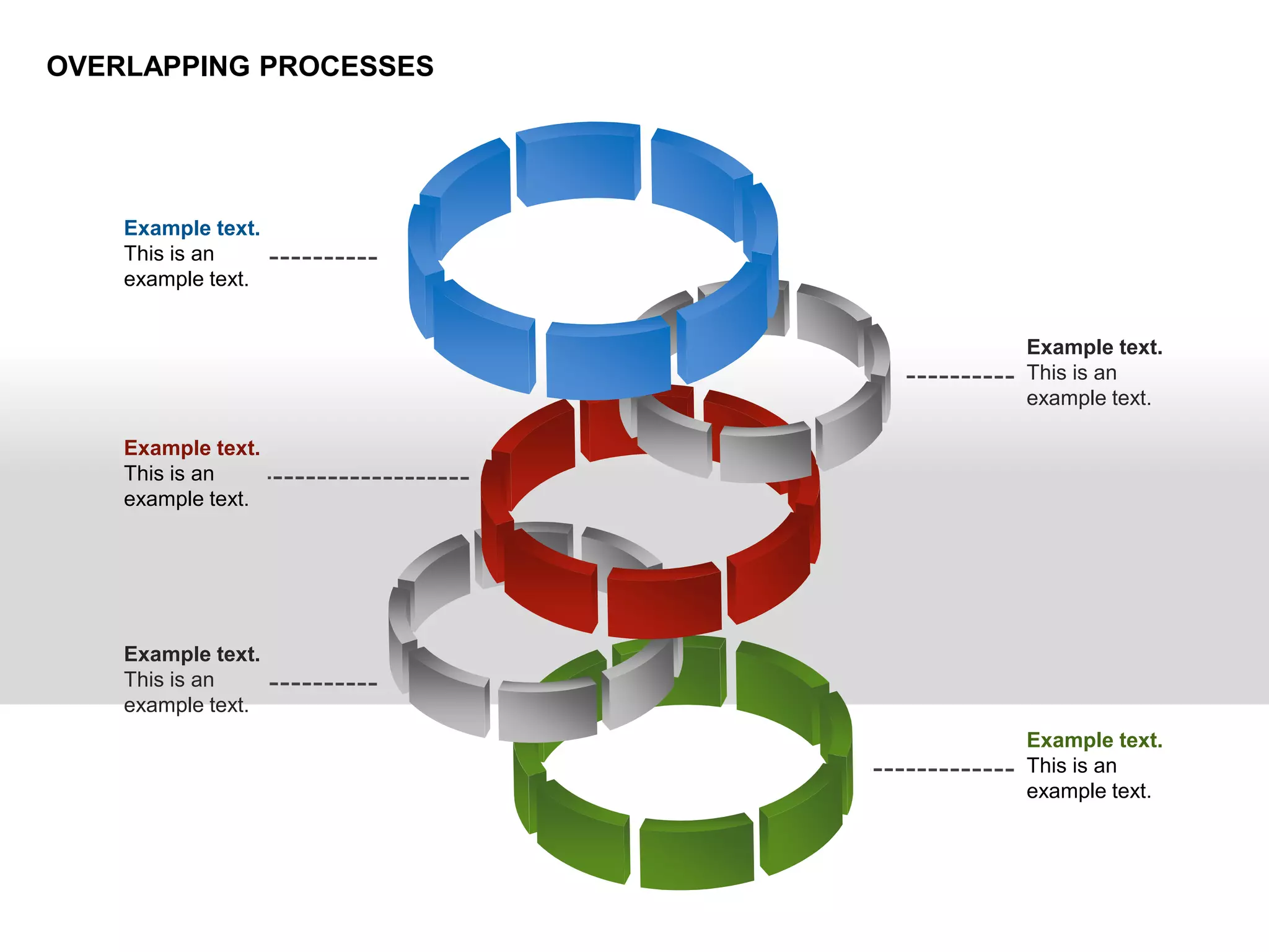 Overlapping Processes (for PowerPoint and Google Slides) | PPT