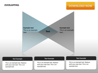 Overlapping Shapes by Slideshop | PPT