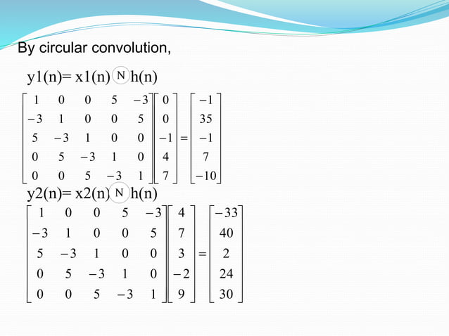 Overlap Save Method And Overlap Add Method In Dsp Pptx Technology And Computing