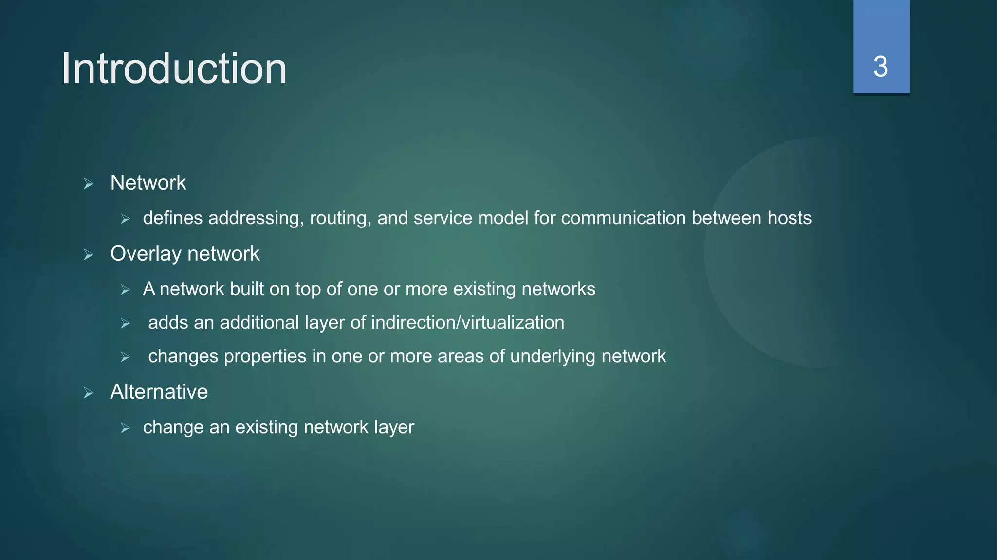 Overlay networks | PPTX