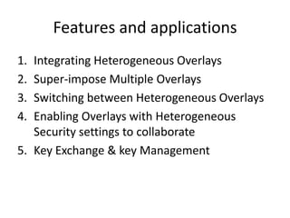 Overlay networks ppt | PPTX