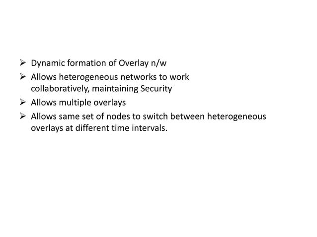 Overlay networks ppt | PPTX