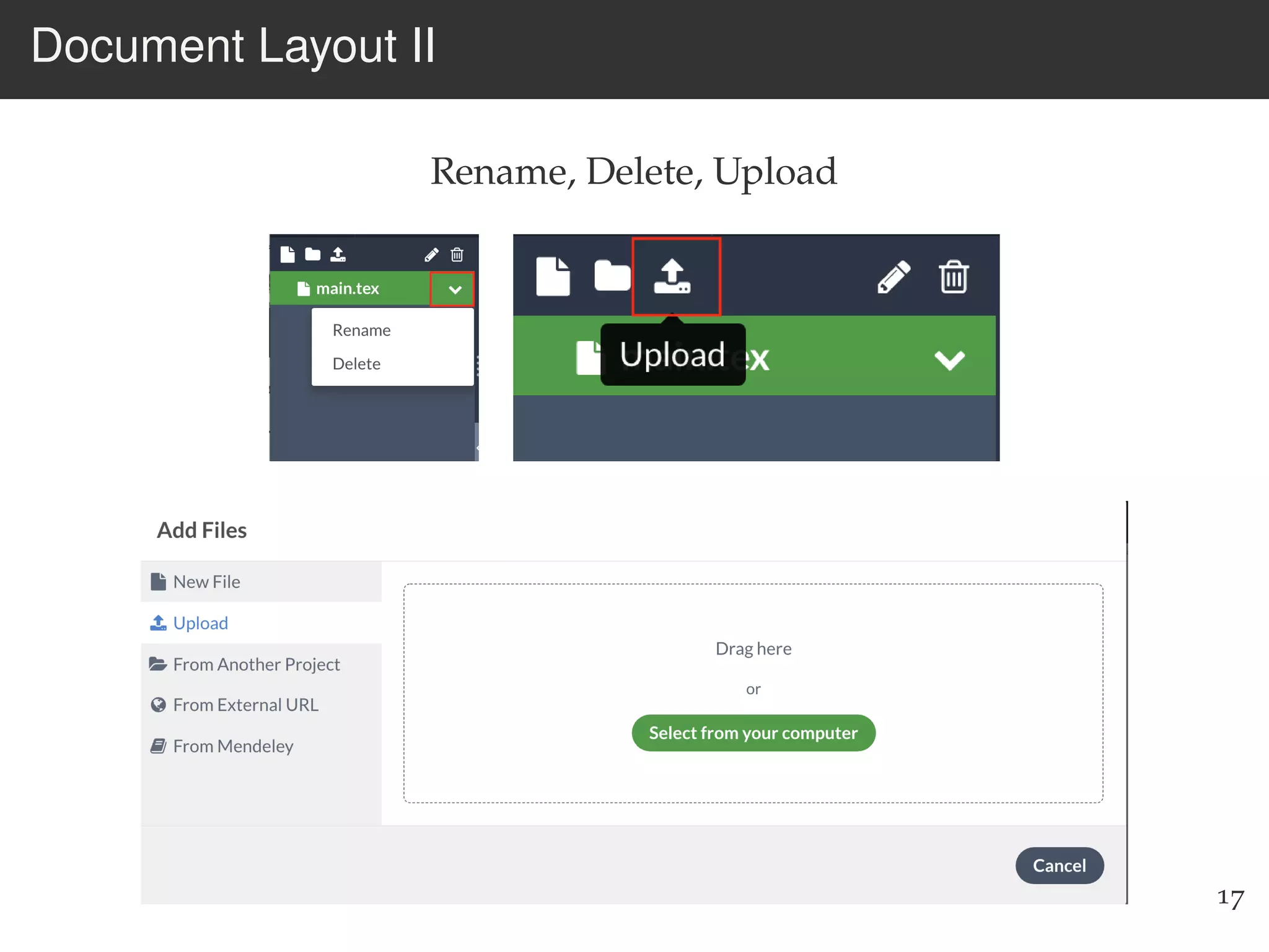 Introduction to Overleaf Workshop | PPT