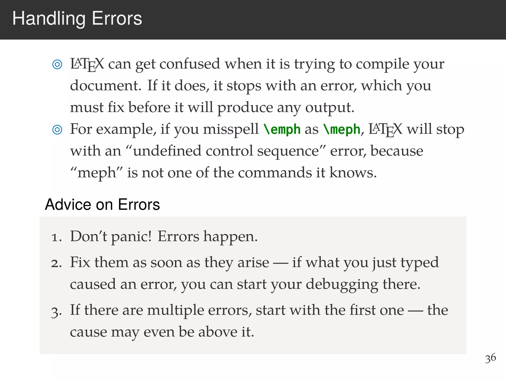 Introduction to Overleaf Workshop | PDF