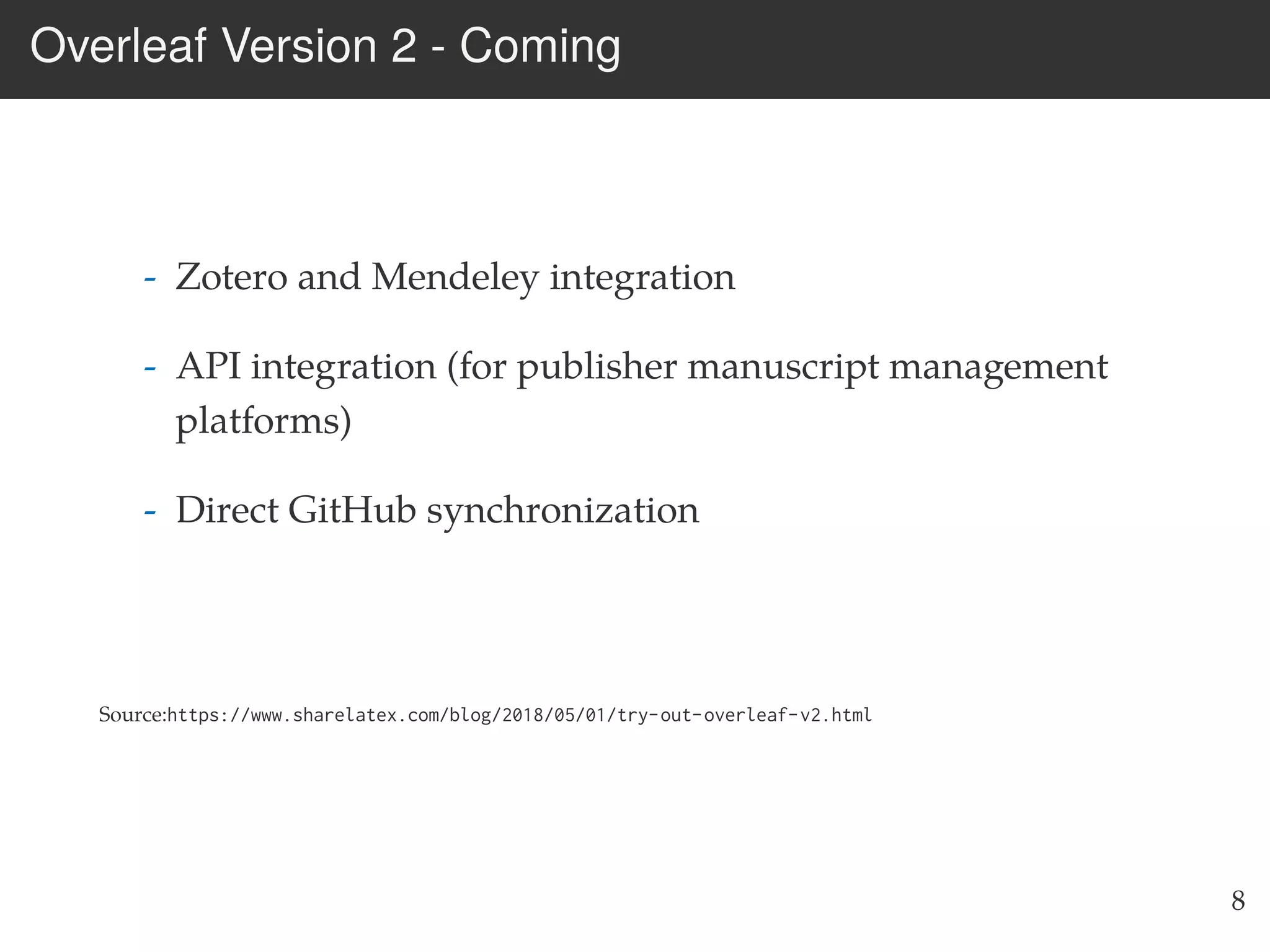 Introduction to Overleaf Workshop | PDF