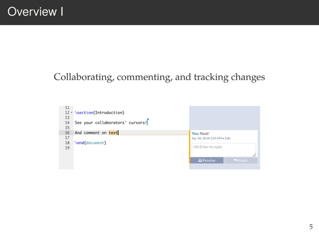Introduction to Overleaf Workshop | PDF | Desktop Publishing | Computer ...