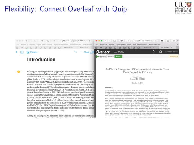 Overleaf presentation | PDF